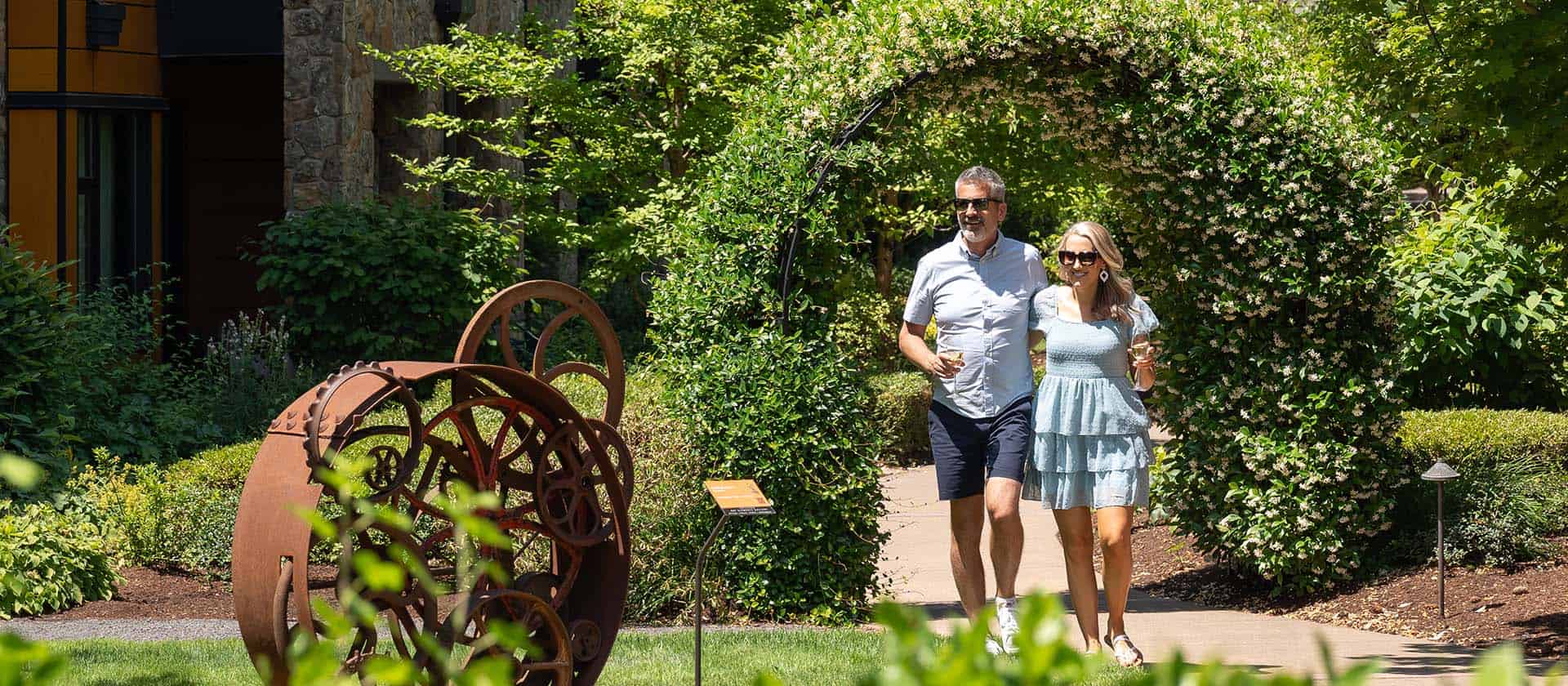 The Outdoor Sculpture Garden at The Allison Inn & Spa - ART Elements ...