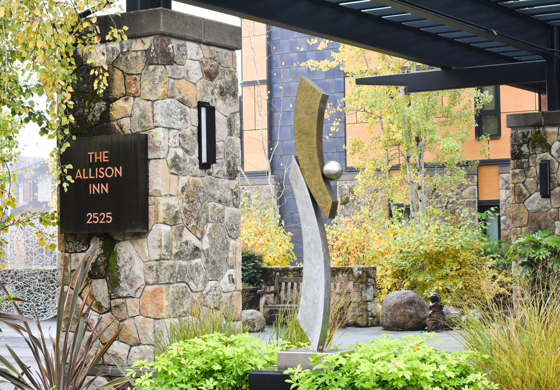 The Outdoor Sculpture Garden at The Allison Inn & Spa - ART Elements ...