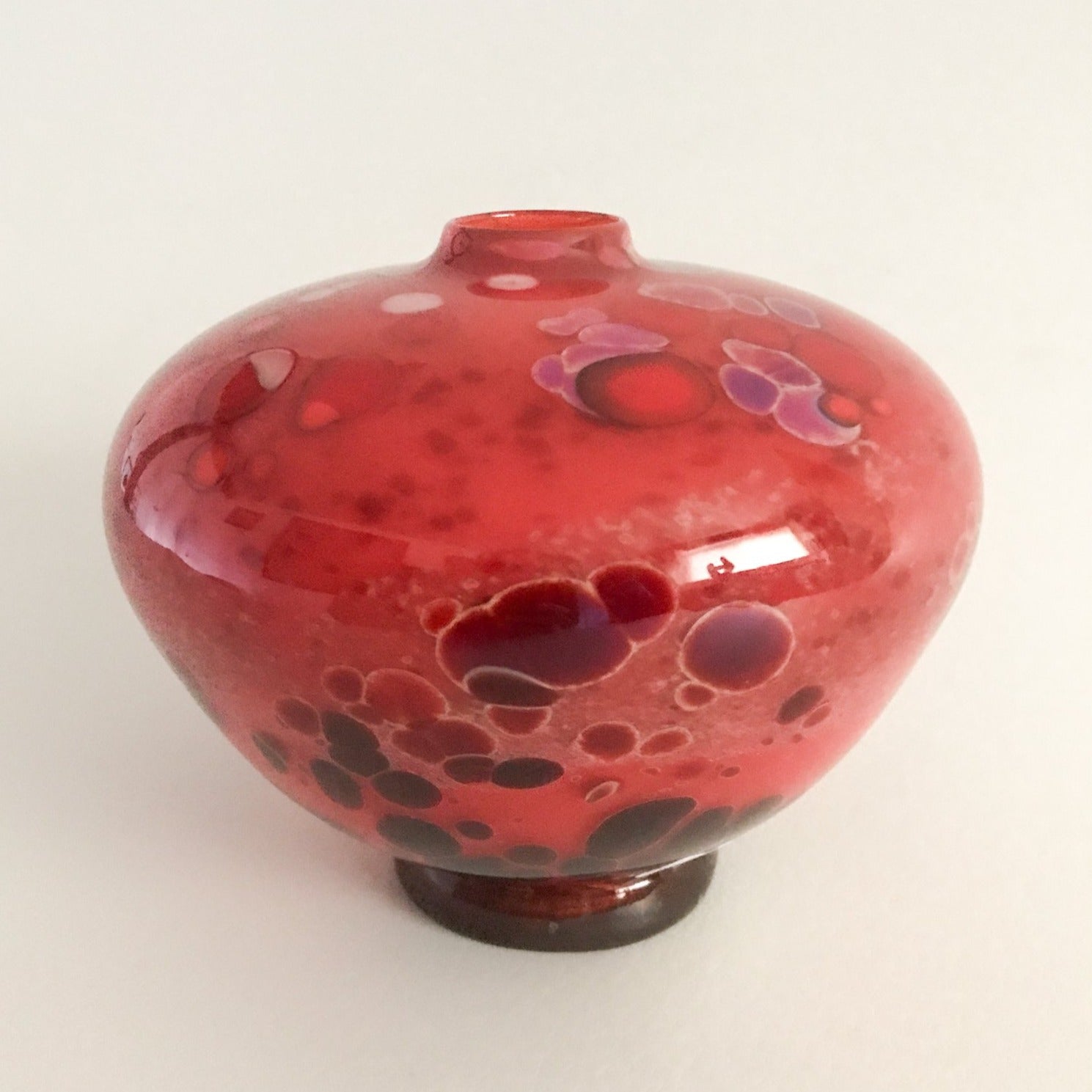 Kelly Howard - Red, Copper, Ruby Vessel - ART Elements Gallery