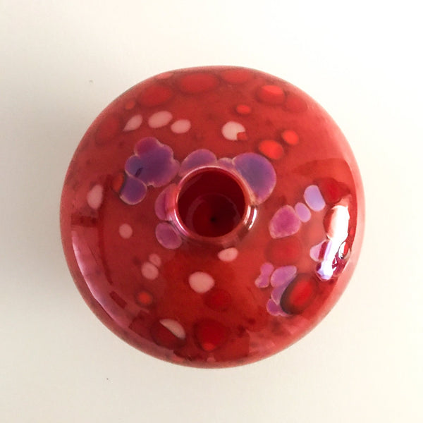 Kelly Howard - Red, Copper, Ruby Vessel - ART Elements Gallery