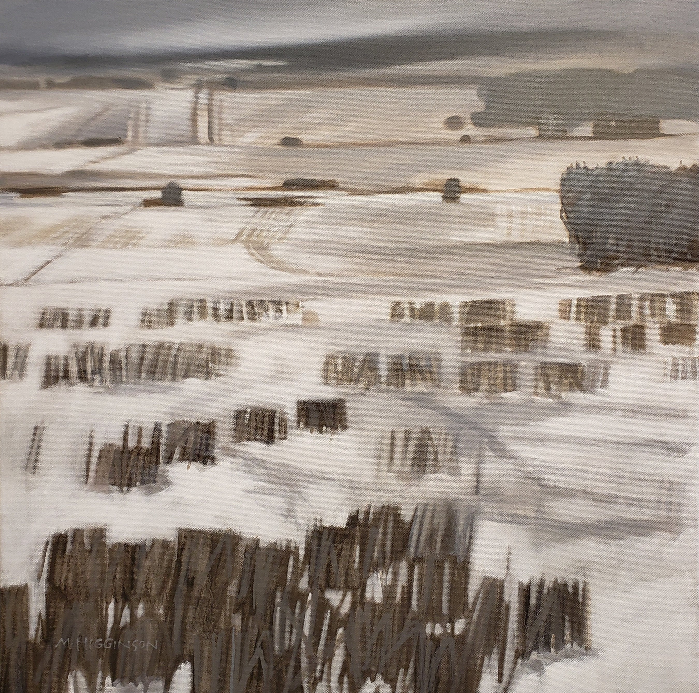 Marilyn Higginson - Winter Stubble - ART Elements Gallery